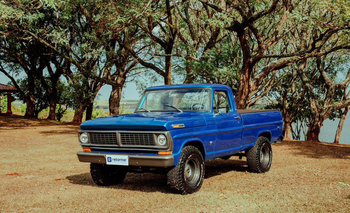 Ford F100 americana, uma picape de verdade - Sorteio Retornar