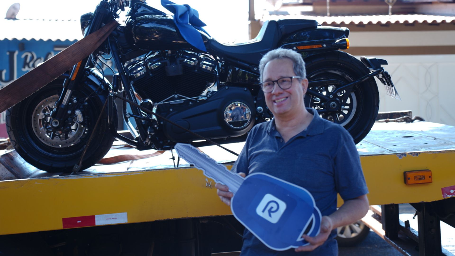 Quem Ganhou o Sorteio da Harley Fat Bob da Retornar? - Retornar - Transformando Vidas