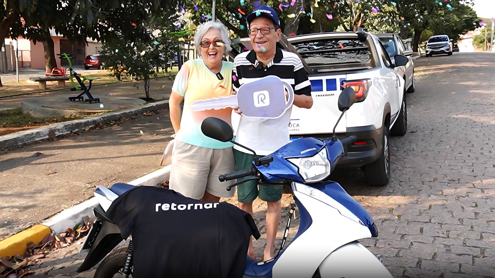 Quem Ganhou o Sorteio da 3ª Honda Biz 0km da Retornar? - Retornar ...