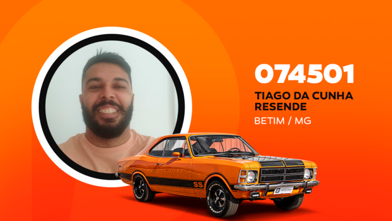 Quem Ganhou o GM Opala Laranja da Retornar? - Retornar - Transformando Vidas