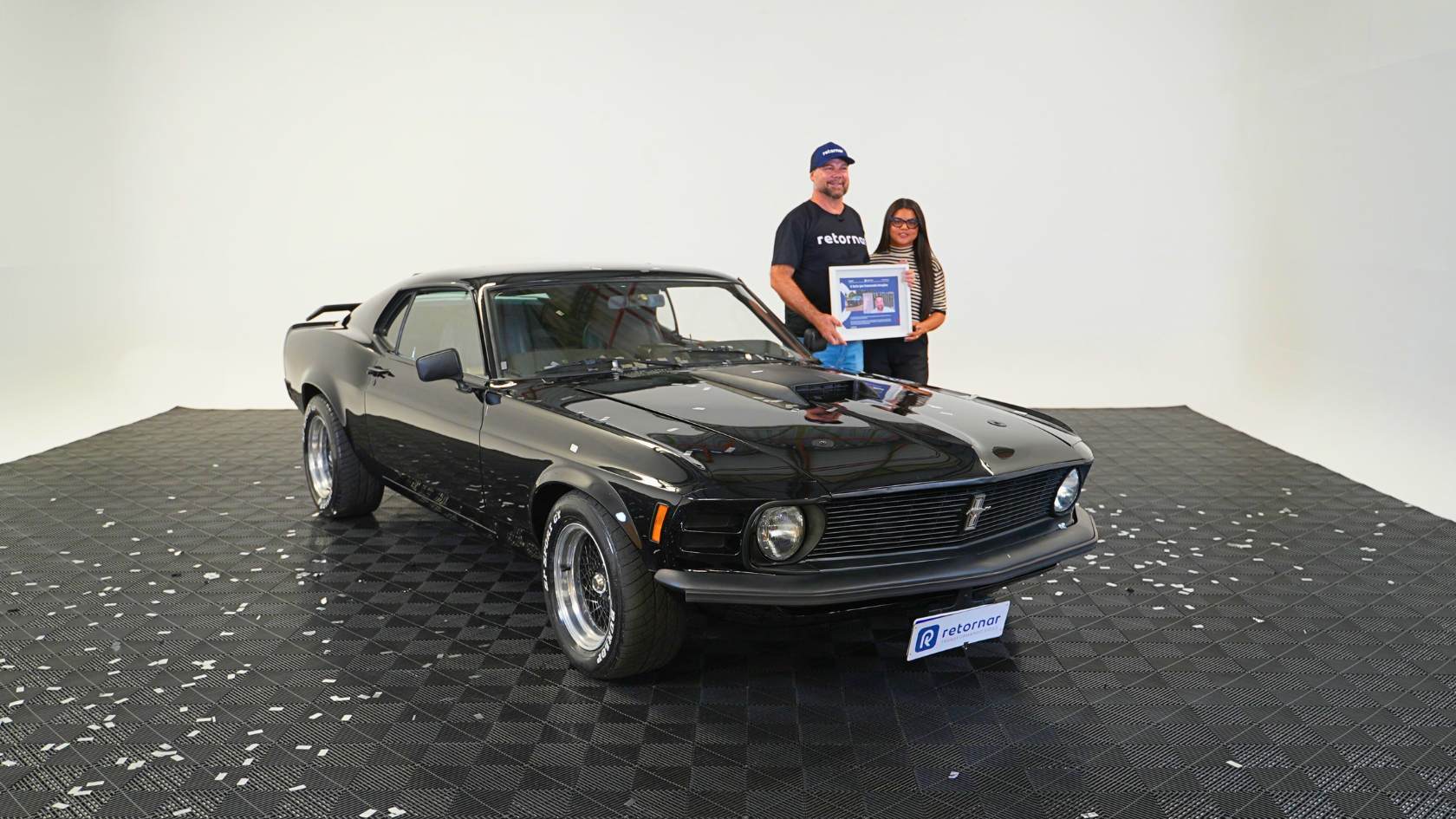 Quem Ganhou o Mustang Mach 1 1970 da Retornar? - Retornar - Transformando Vidas